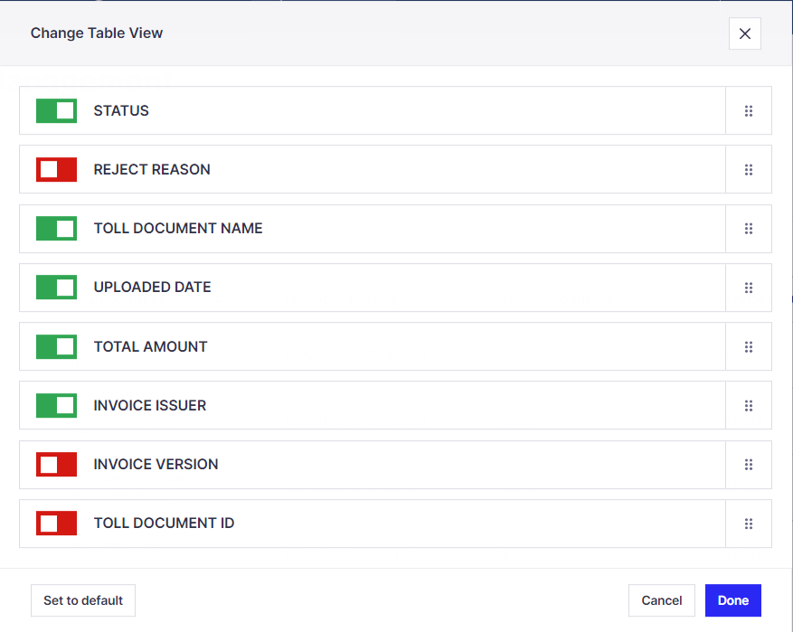 Tollogic - How do I view the Toll Document Management page?